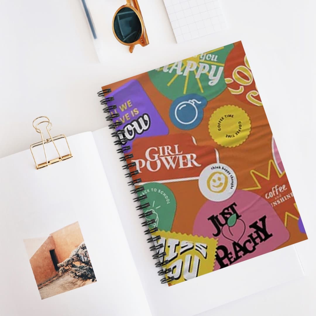 Daily Girl Power, Plans, Notebook, Notepad, Custom Spiral Notebooks and ...