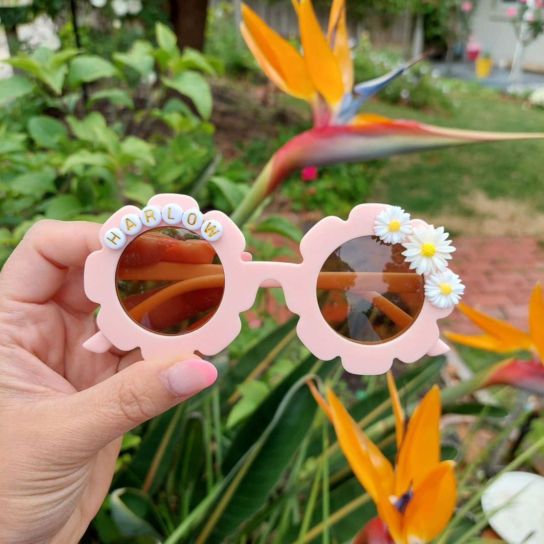 PERSONALISED Daisy Sunglasses - Etsy Australia