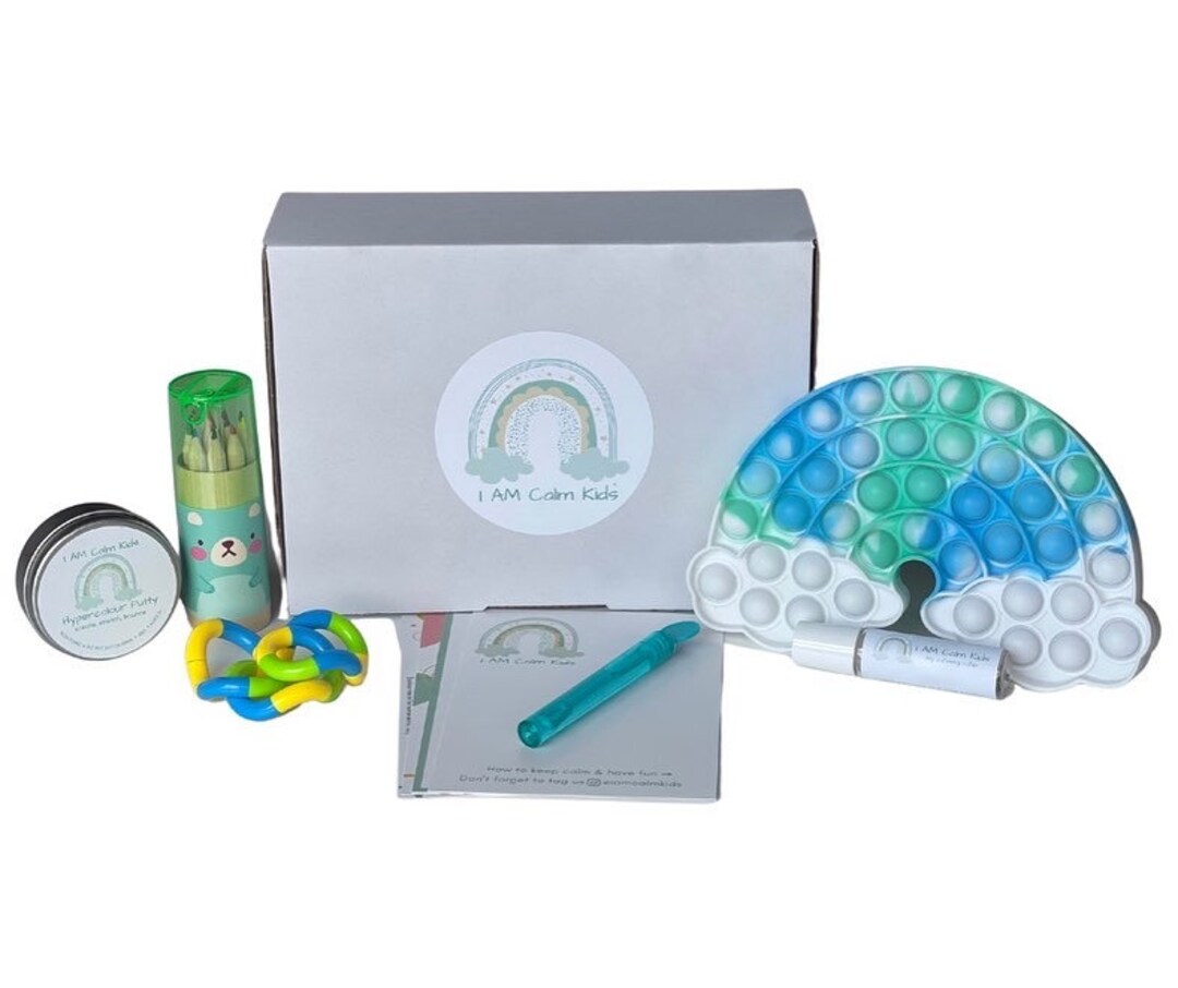 Kids Fidget Sensory Box - Etsy