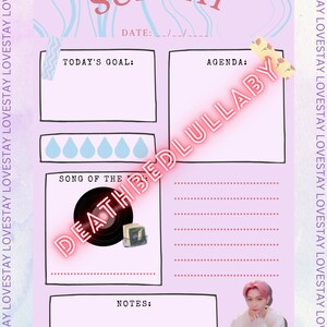 Stray Kids Digital Planner | Plan Your Week in Style - Etsy