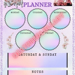 Stray Kids Digital Planner | Plan Your Week in Style - Etsy