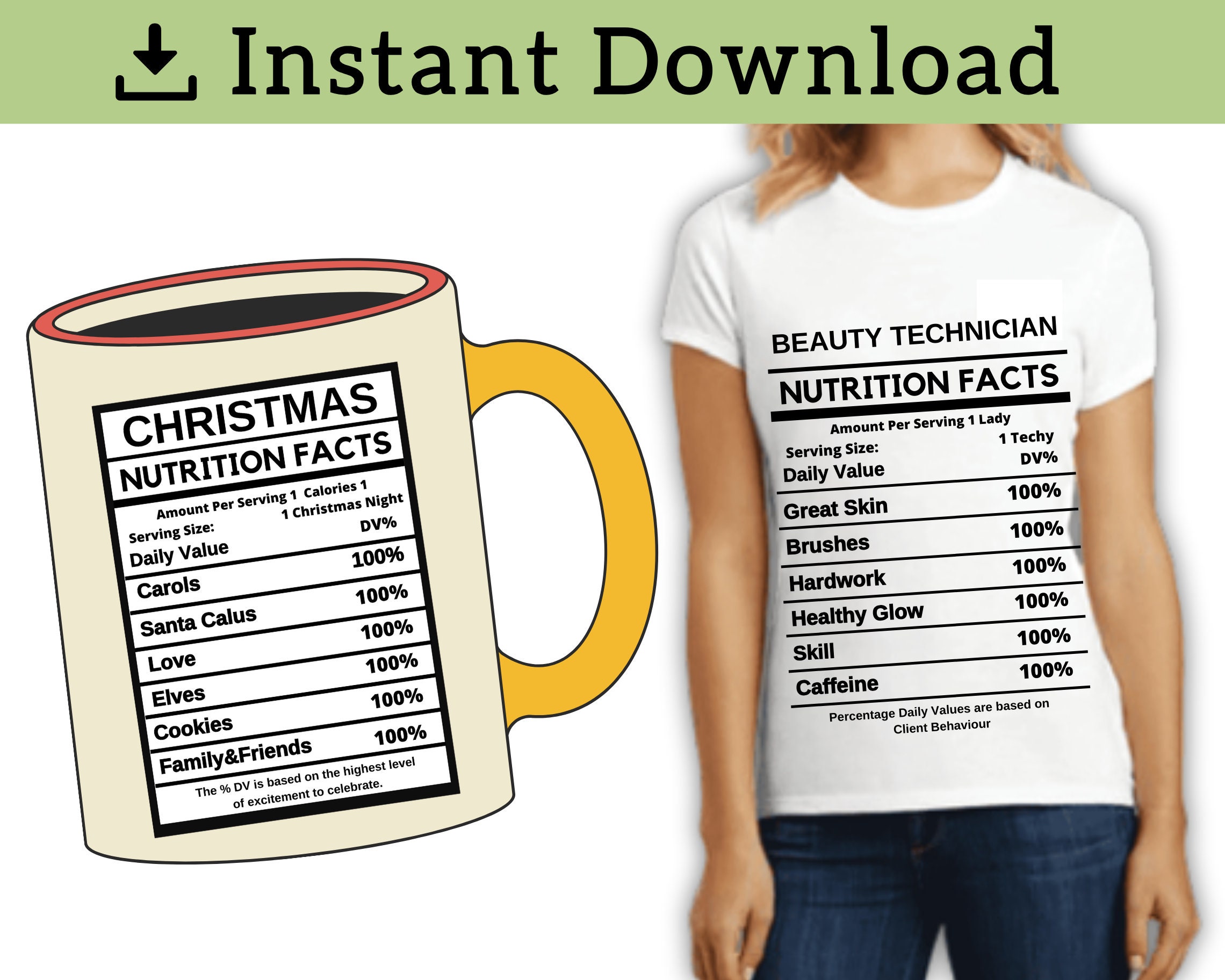 100 Nutrition Facts Template Bundle Nutrition Facts Labels - Etsy