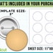 3 Inch Button Pin Template, Pinback Buttons, Pin Button Canva Template ...