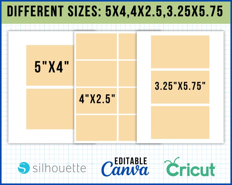 Gable Box Front Label Bundle Template, Gable Box Label, Printable Gable ...