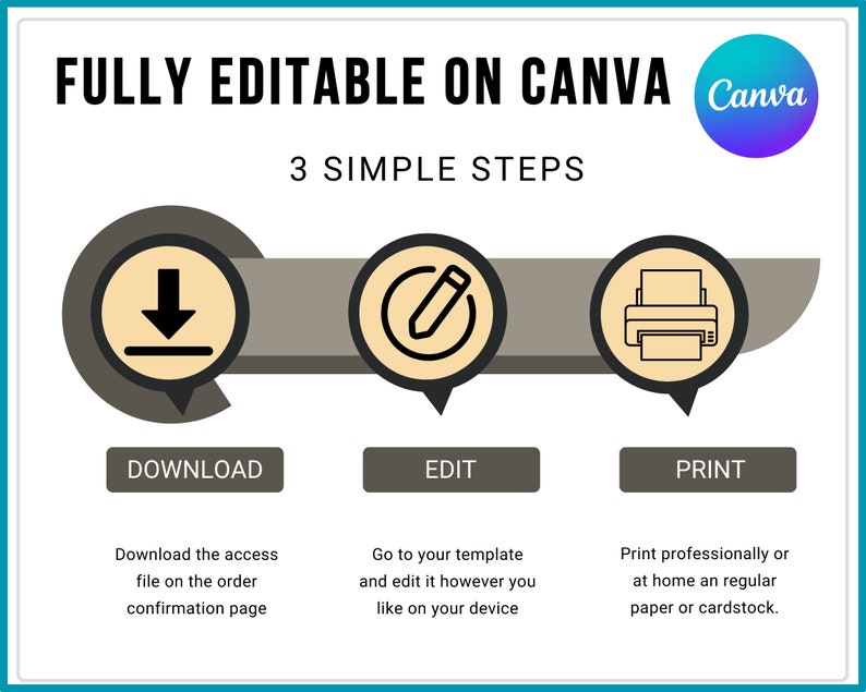 Circle Template Bundle, Blank Circle Label Template, Multipurpose ...