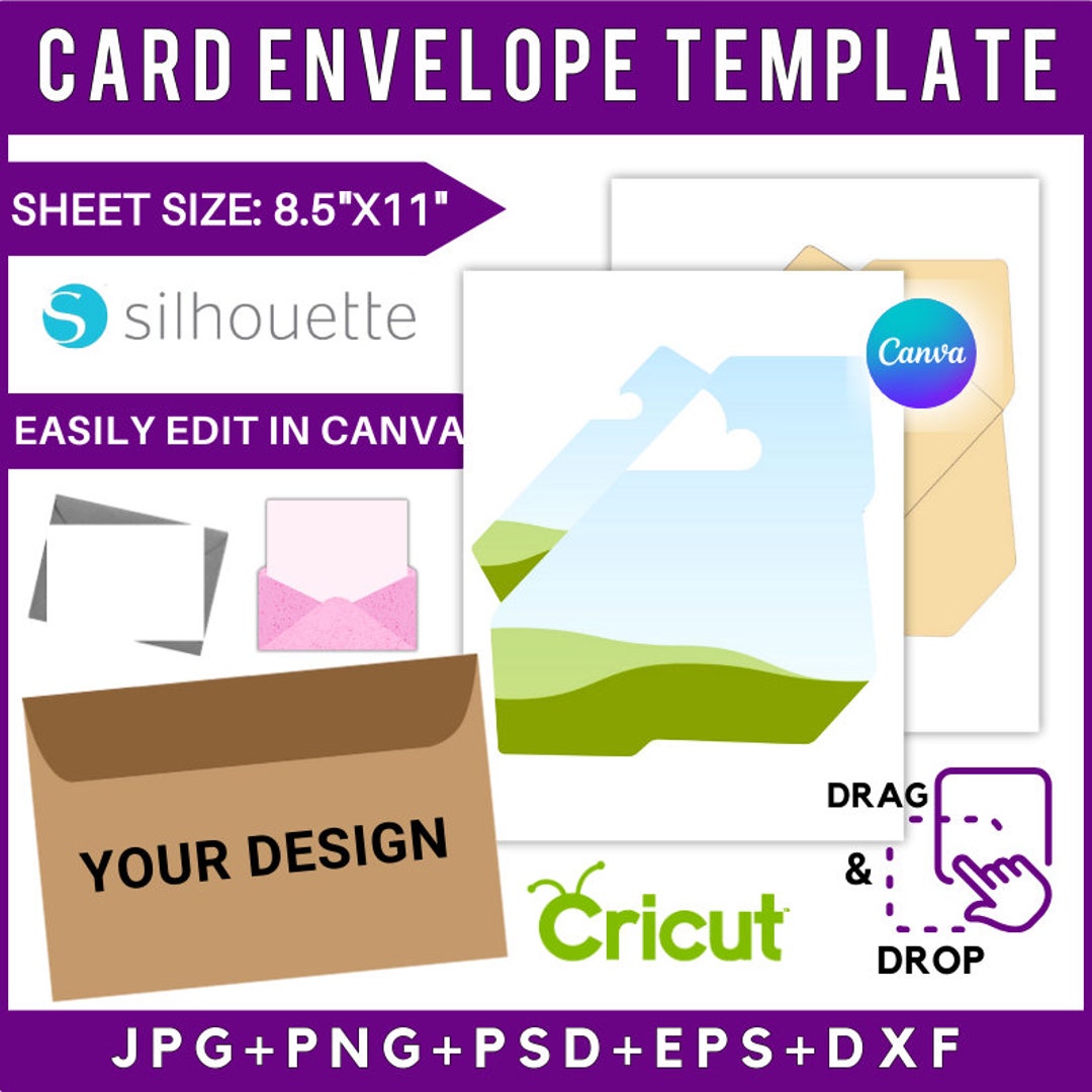 Envelope Template, Card Envelope Template, Envelope Liner Template ...