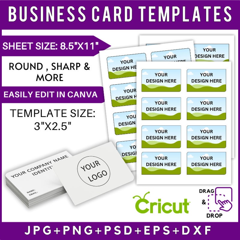 Business Card Temples - Etsy