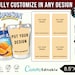 Capri Sun Labels| Canva Editable Juice Bag Pouch Labels| Party Favor ...