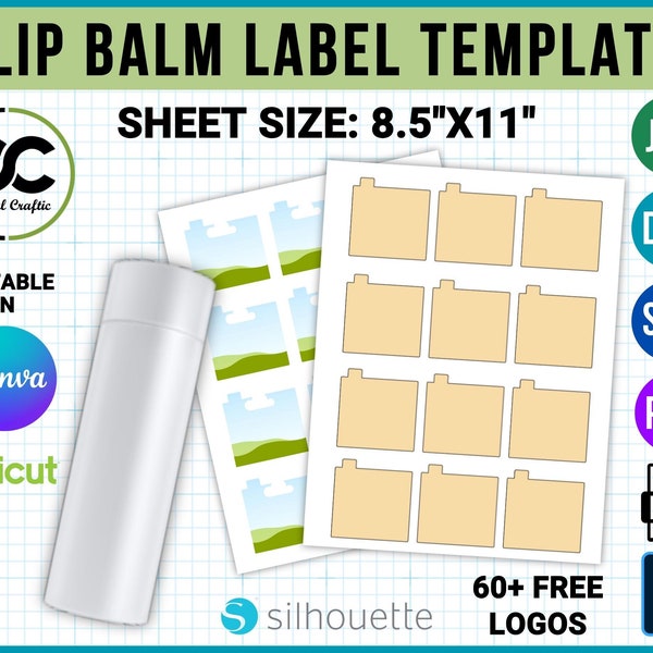 Chapstick Labels - Etsy