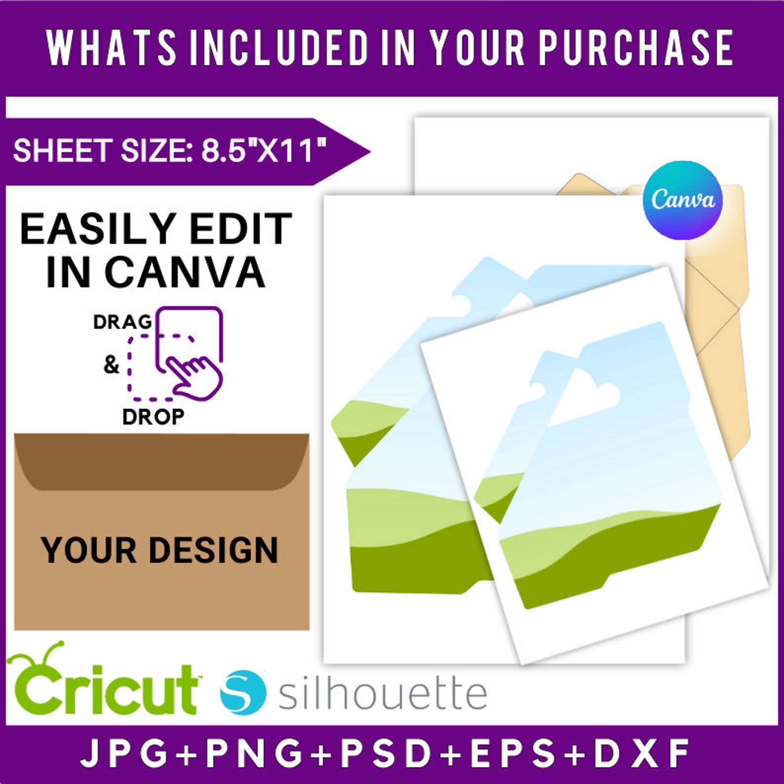 Envelope Template, Card Envelope Template, Envelope Liner Template ...