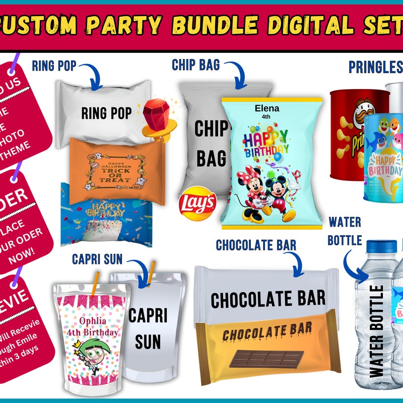 Custom Party Favors - Etsy