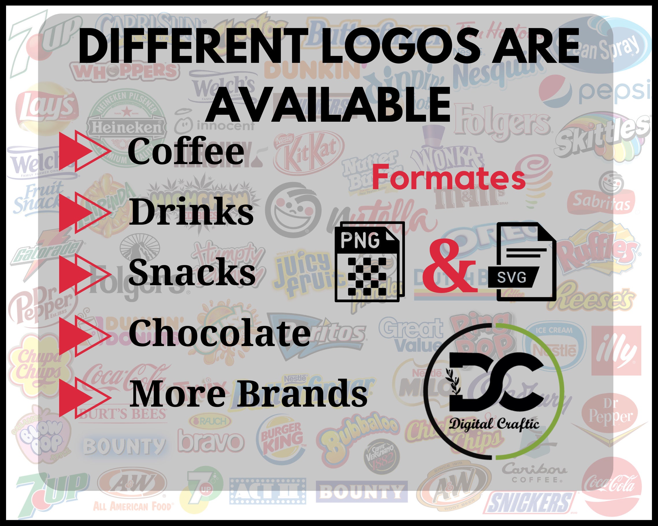 150 Party Favor Logos Bundle Logos for Party Favor Templates - Etsy Ireland