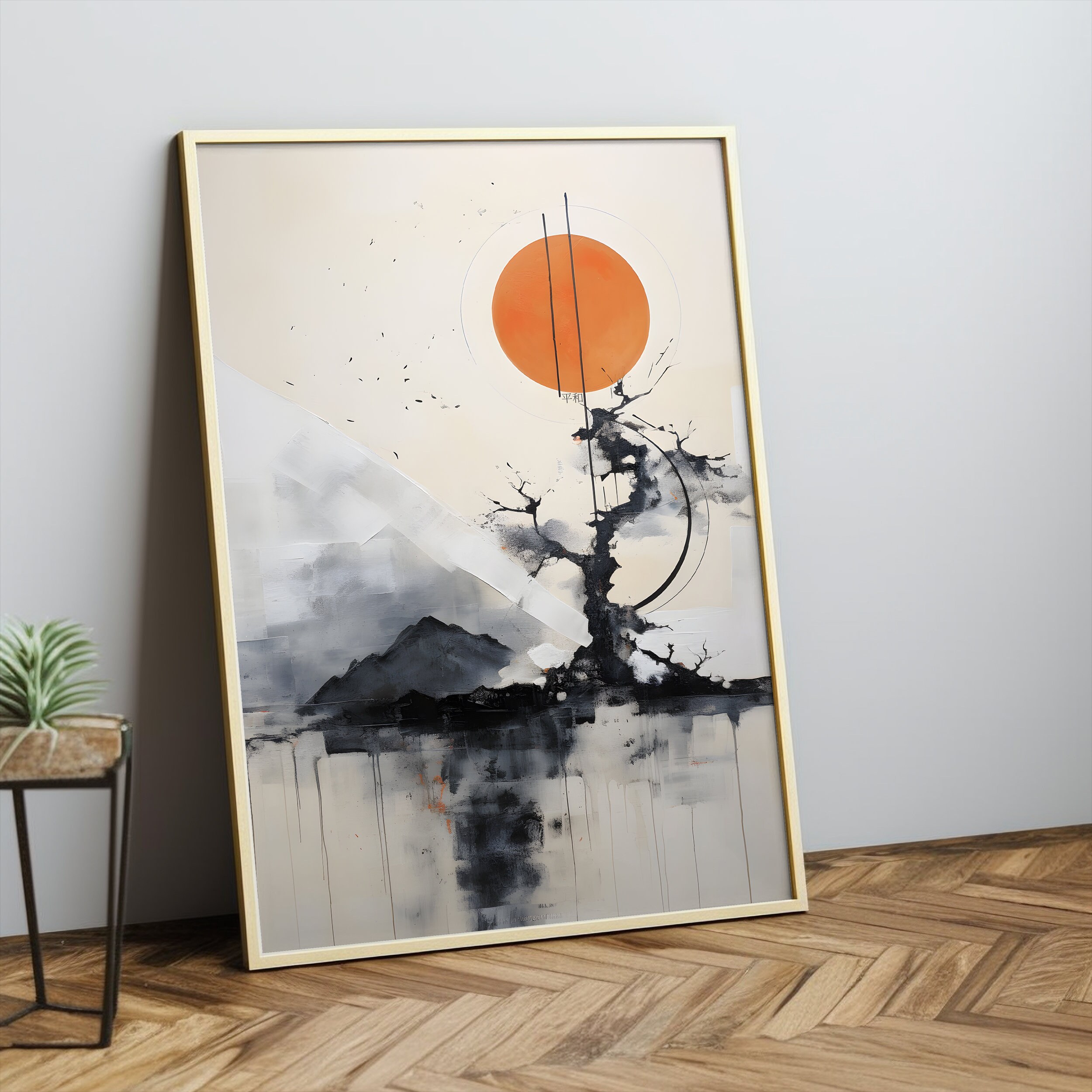 Japandi Wall Art Wabi Sabi Wall Art Printable Abstract - Etsy