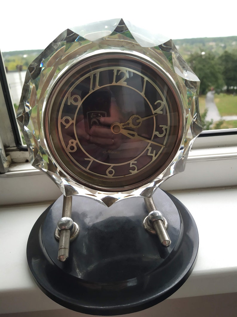 USSR MAJAK Clock, Vintage - Etsy