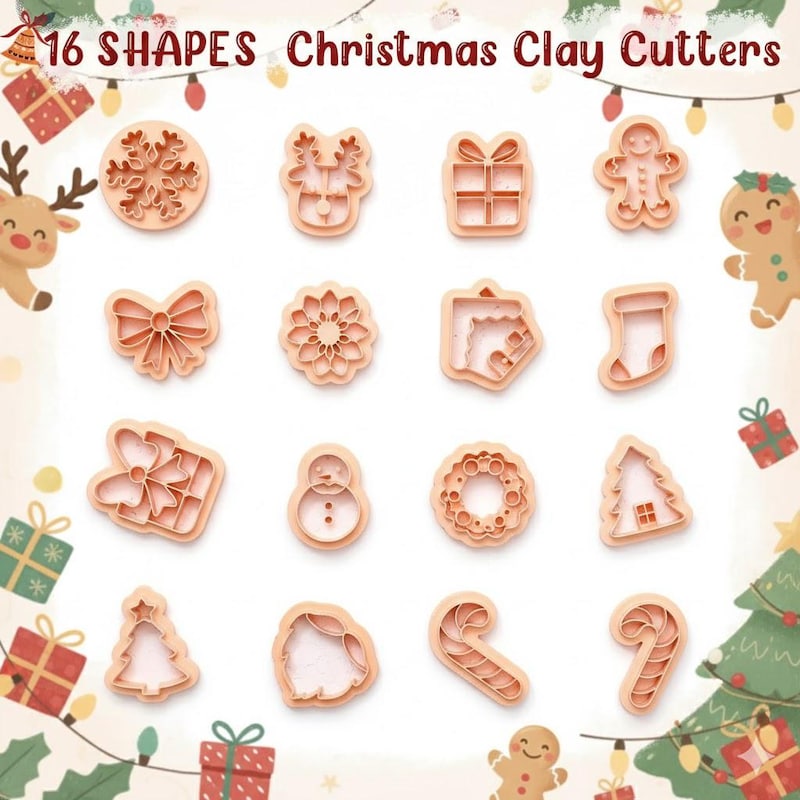 Polymer Clay 3 D Ornaments - Etsy