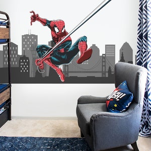 The Amazing Spider-man Wall Decal Avengers Wallpaper Justice League ...