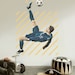C Ronaldo Wall Decal Football Wall Mural Sport for Play Room Wall ...