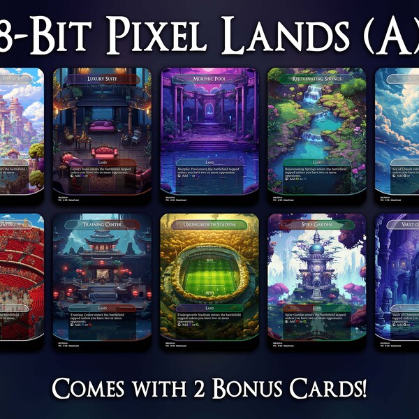 Pixel Lands Set - Etsy