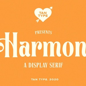 TAN - Harmoni - Handwritten Font, Cricut Fonts, Calligraphy, Modern ...