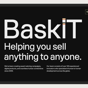 Baskit Commerce Branding Font - Etsy