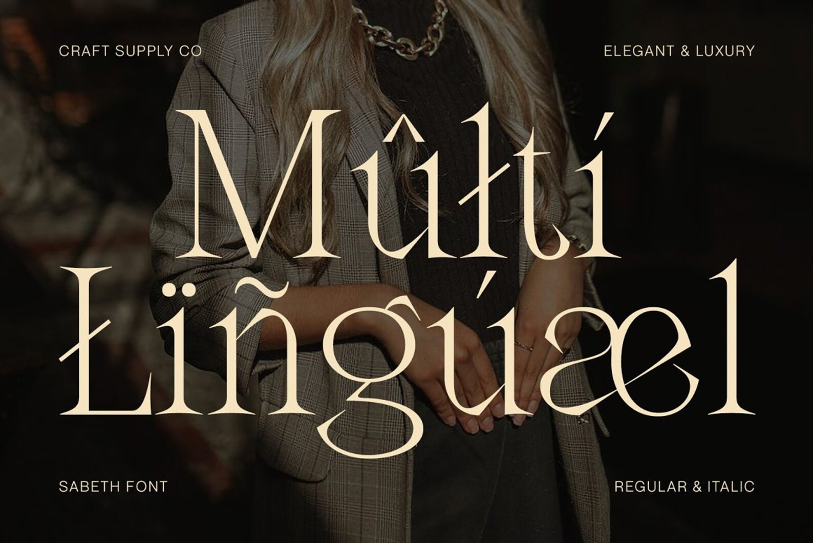 Sabeth - Police élégante - Etsy