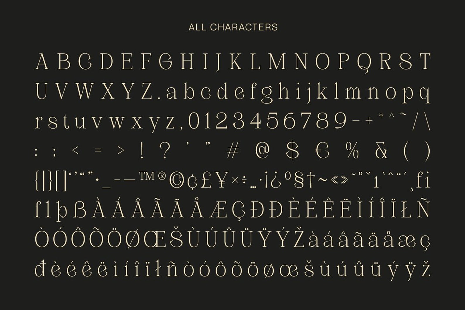 Sabeth - Police élégante - Etsy