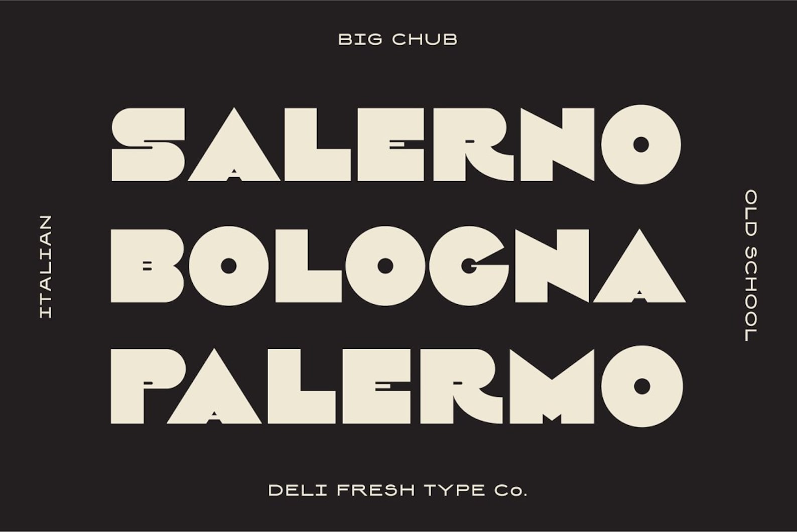 Big Chub: an Old School Italian Font - Elegant Font, Canva Font, Modern ...