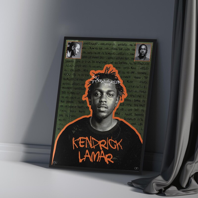 Kendrick Lamar Album Poster - Etsy