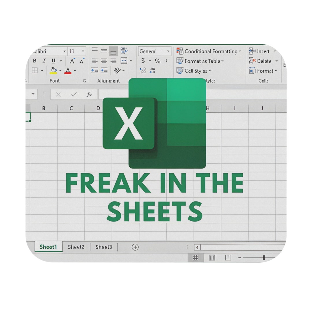 Freak in the Sheets Excel Spreadsheet Lover Worker Gift Idea for ...