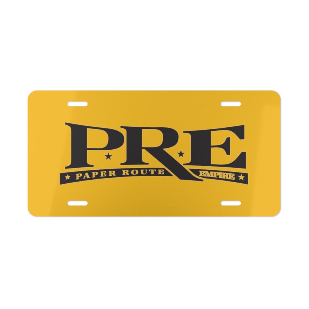 Paper Route Empire License Plate - Etsy