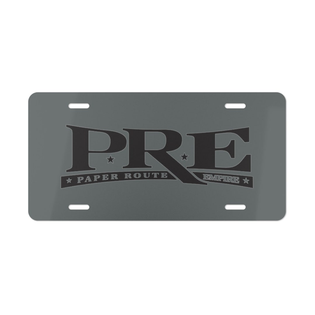 Paper Route Empire License Plate - Etsy