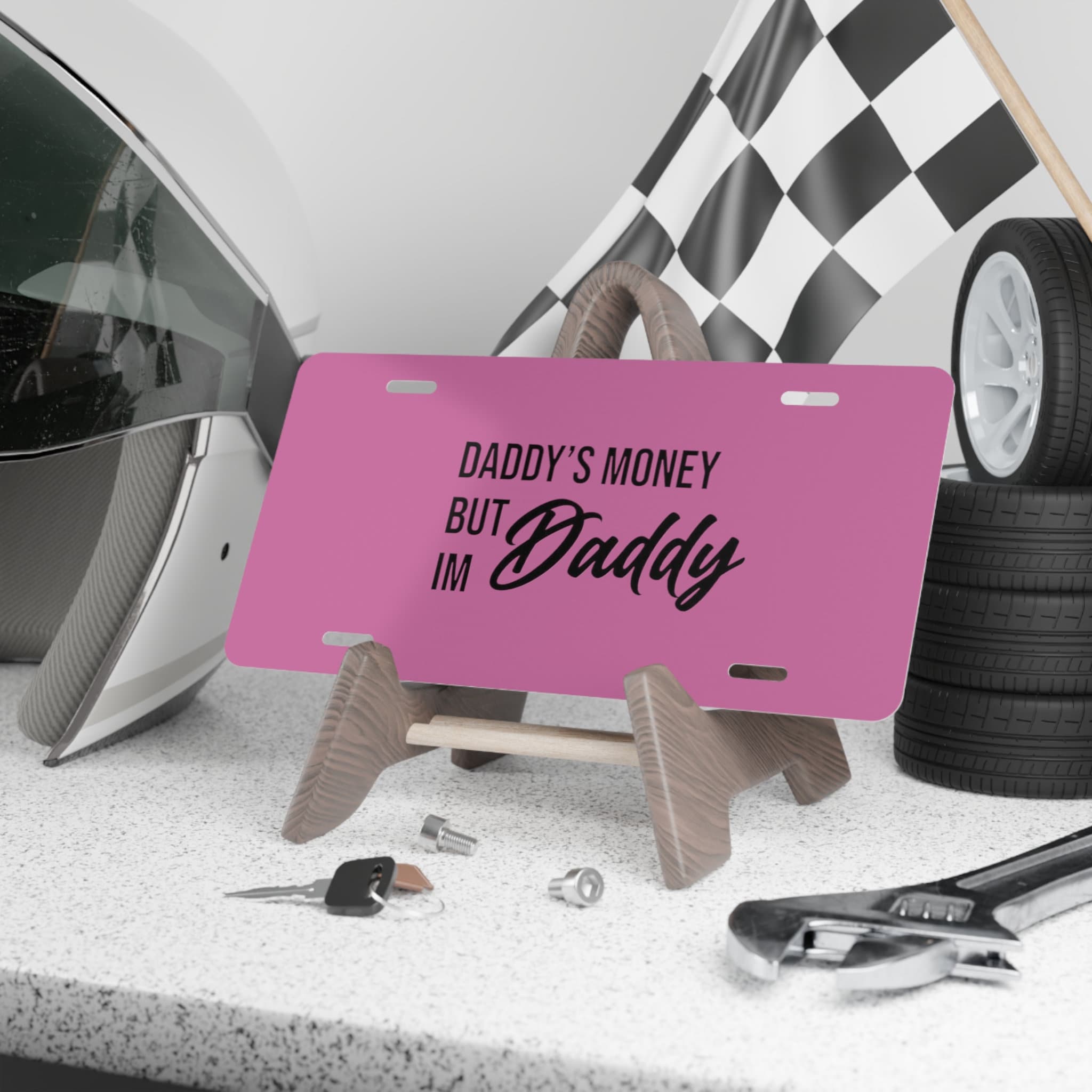 Daddys Money but Im Daddy Vanity License Plate - Etsy