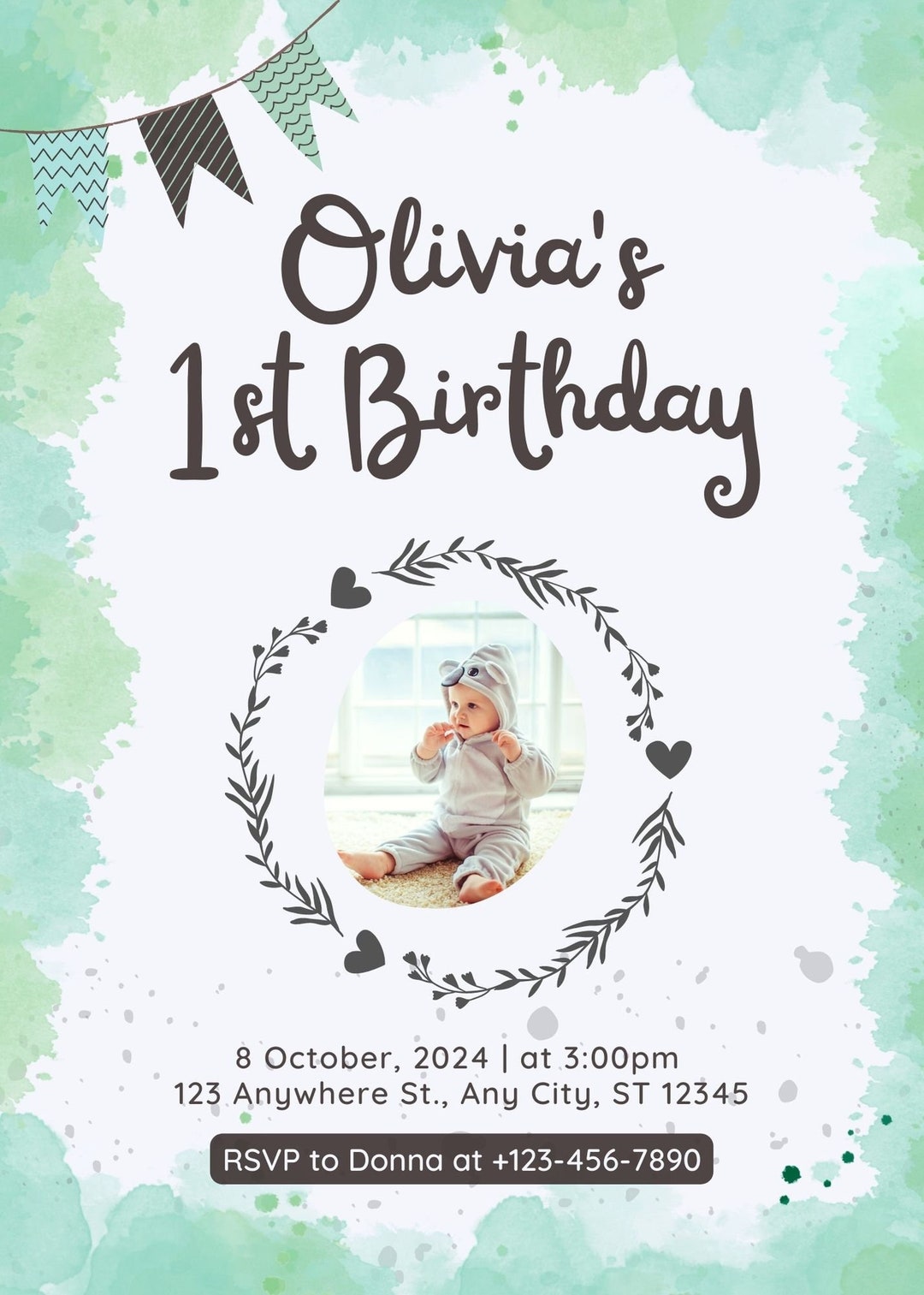 Birthday Invitation - Etsy