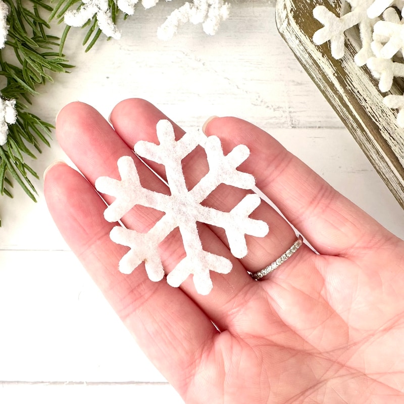 Felt Snowflake - Etsy