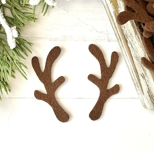 Felt Antlers Cut Outs | Pre-cut + Ready to Use Felt Shapes | Multiple ...
