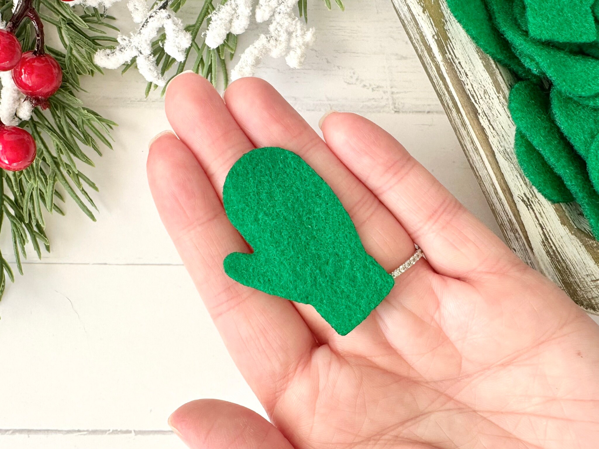Felt Mitten Cut Outs | Pre-cut + Ready to Use Felt Shapes | Multiple ...