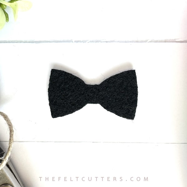 Felt Bow Tie - Etsy