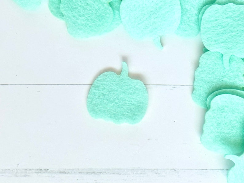 Felt Pumpkin Cut Outs | Pre-cut + Ready to Use | Multiple Sizes ...