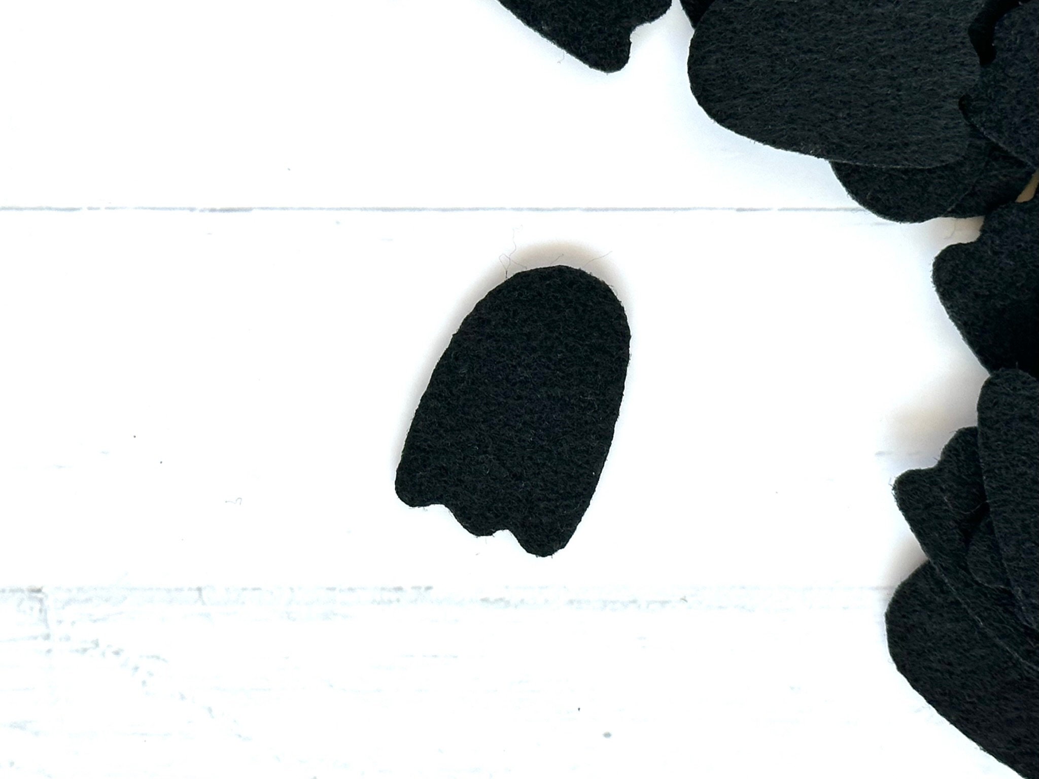 Felt Ghost Cut Outs | Pre-cut + Ready to Use | Multiple Sizes Available ...