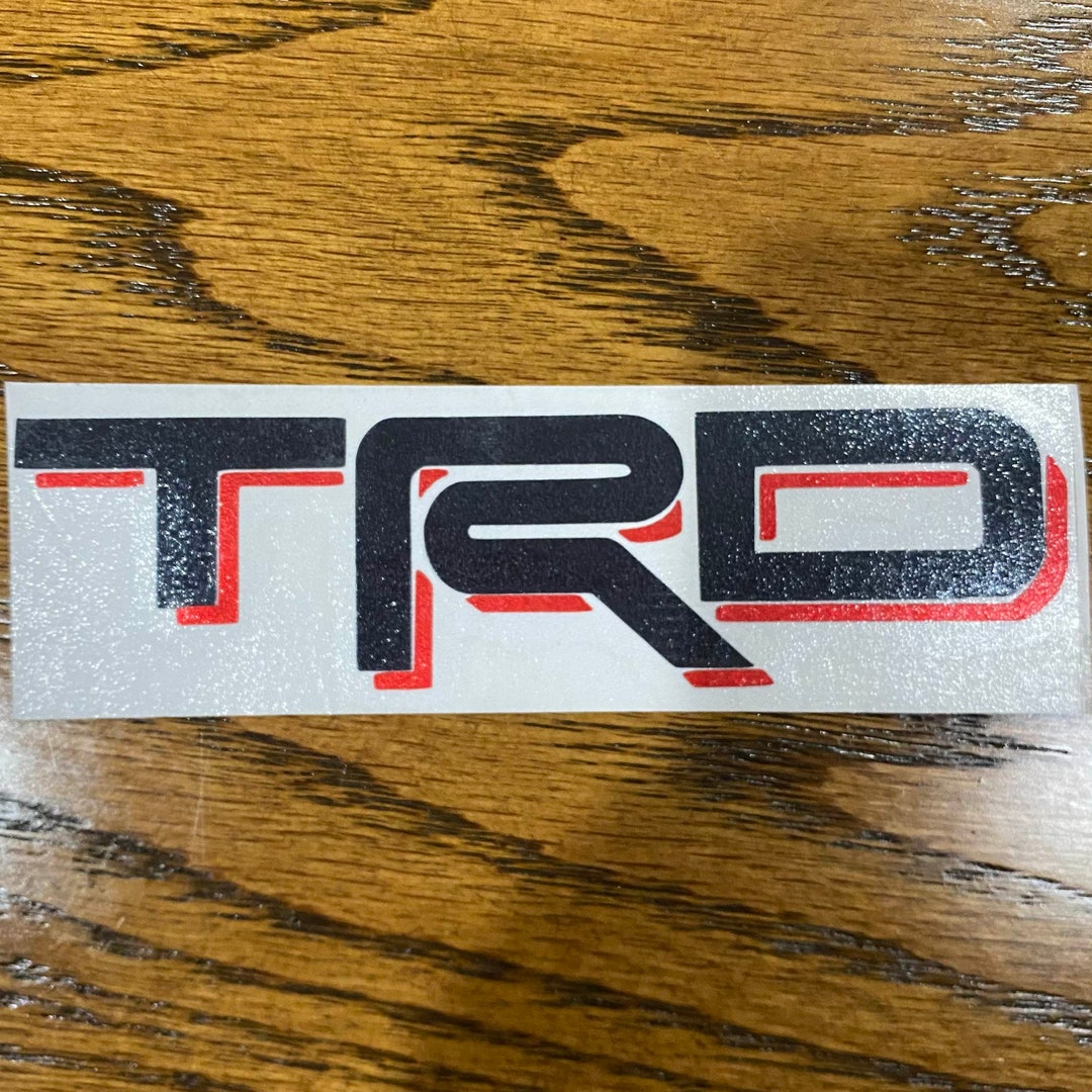Toyota TRD Decal - Etsy
