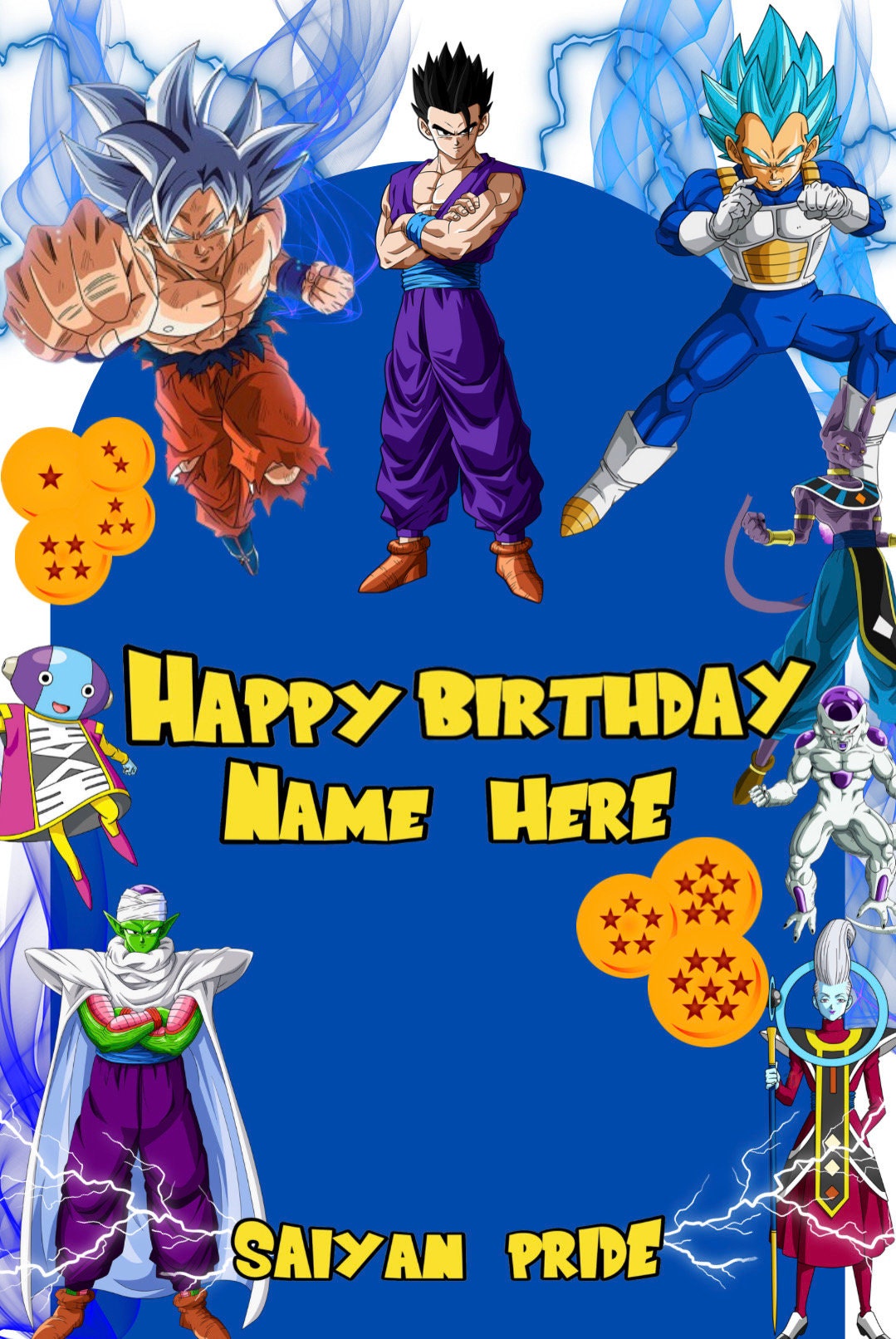 Happy Birthday Dragon Ball Z