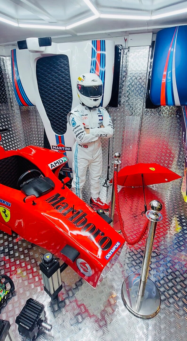 F1 Simulator Tubs Games Racing Cars Formula One FIA JPS - Etsy UK