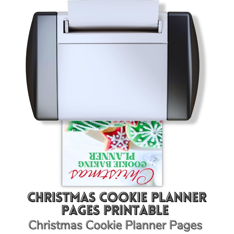Christmas Cookie Planner Printable, Holiday Baking Organizer, 34 Pages ...