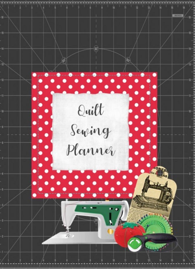 Quilt Planner Printable , Quilting Project Planner ,quilting Journal ...
