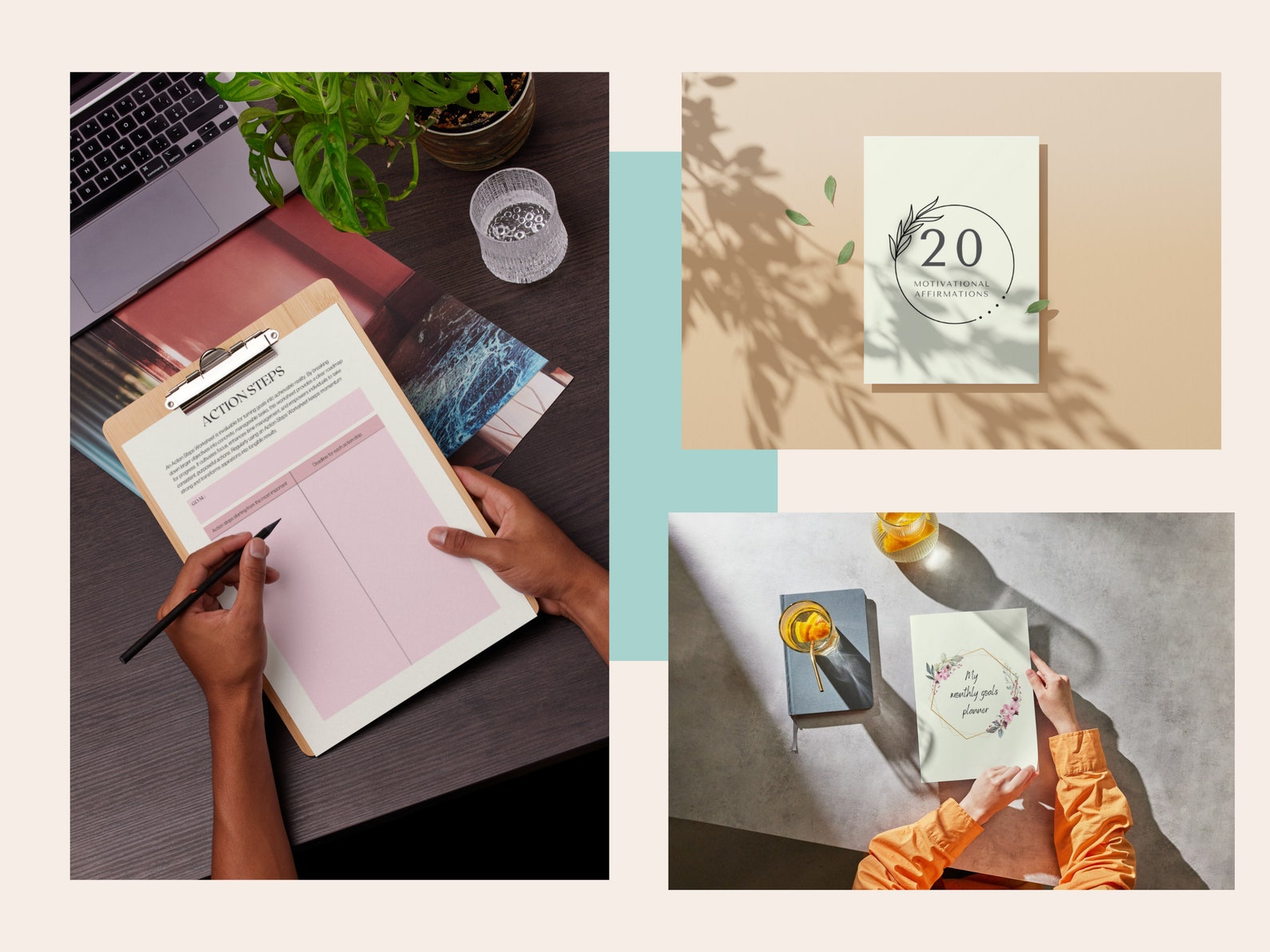 The Ultimate Goals Bundle, Smart Goals Planner, Life Goals Printable ...