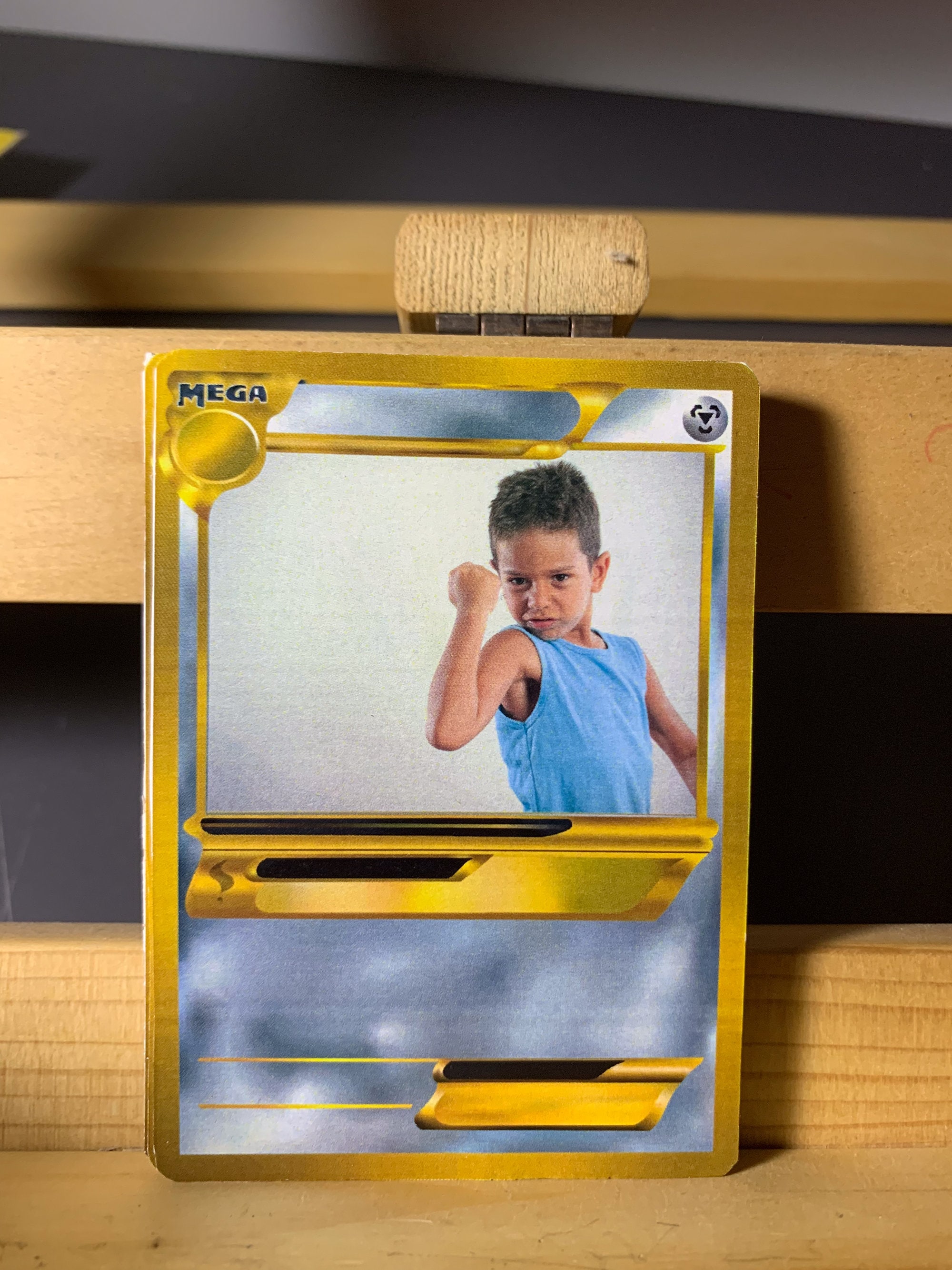 Mega Pokemon Card Template - Unleash Your Creativity - 5x7 & 2.5x3.5 ...