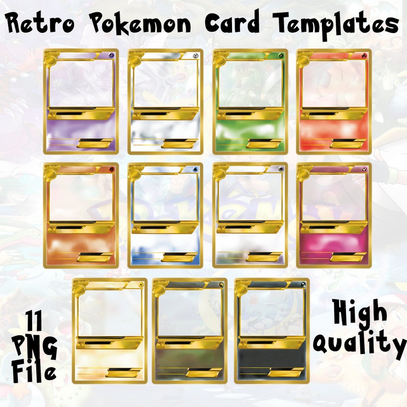 Custom.pokemon Cards - Etsy