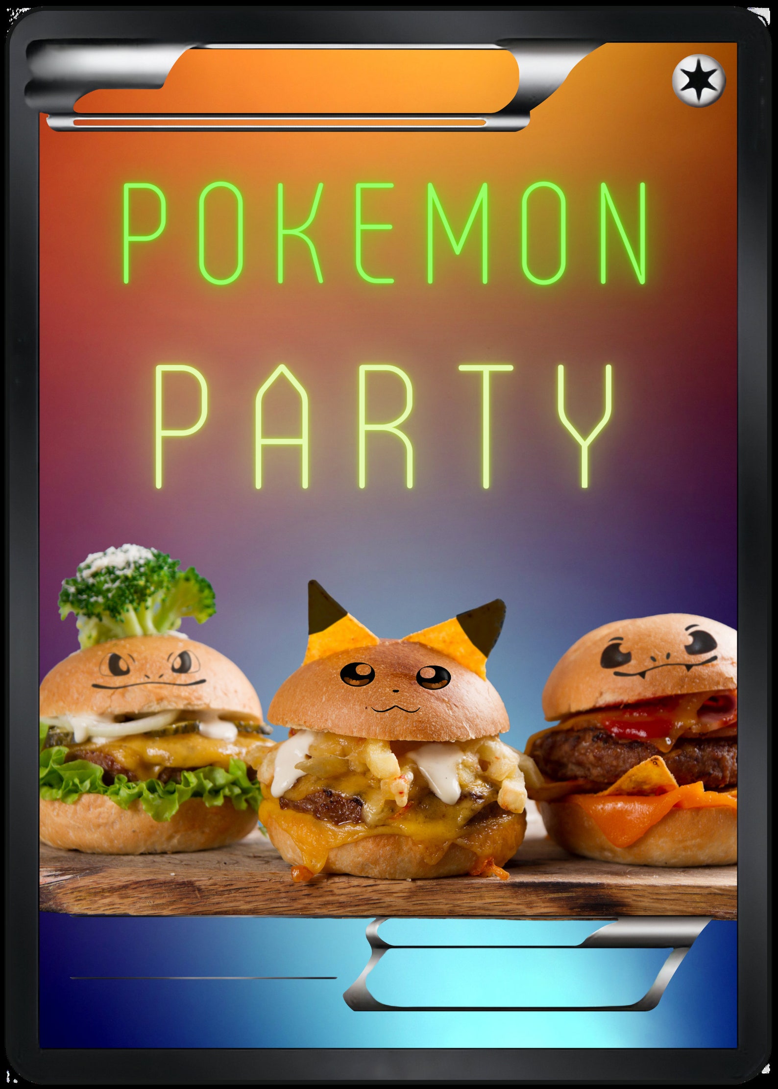Transparent Pokemon Card Template PNG: Create Custom Gift, Invitation ...