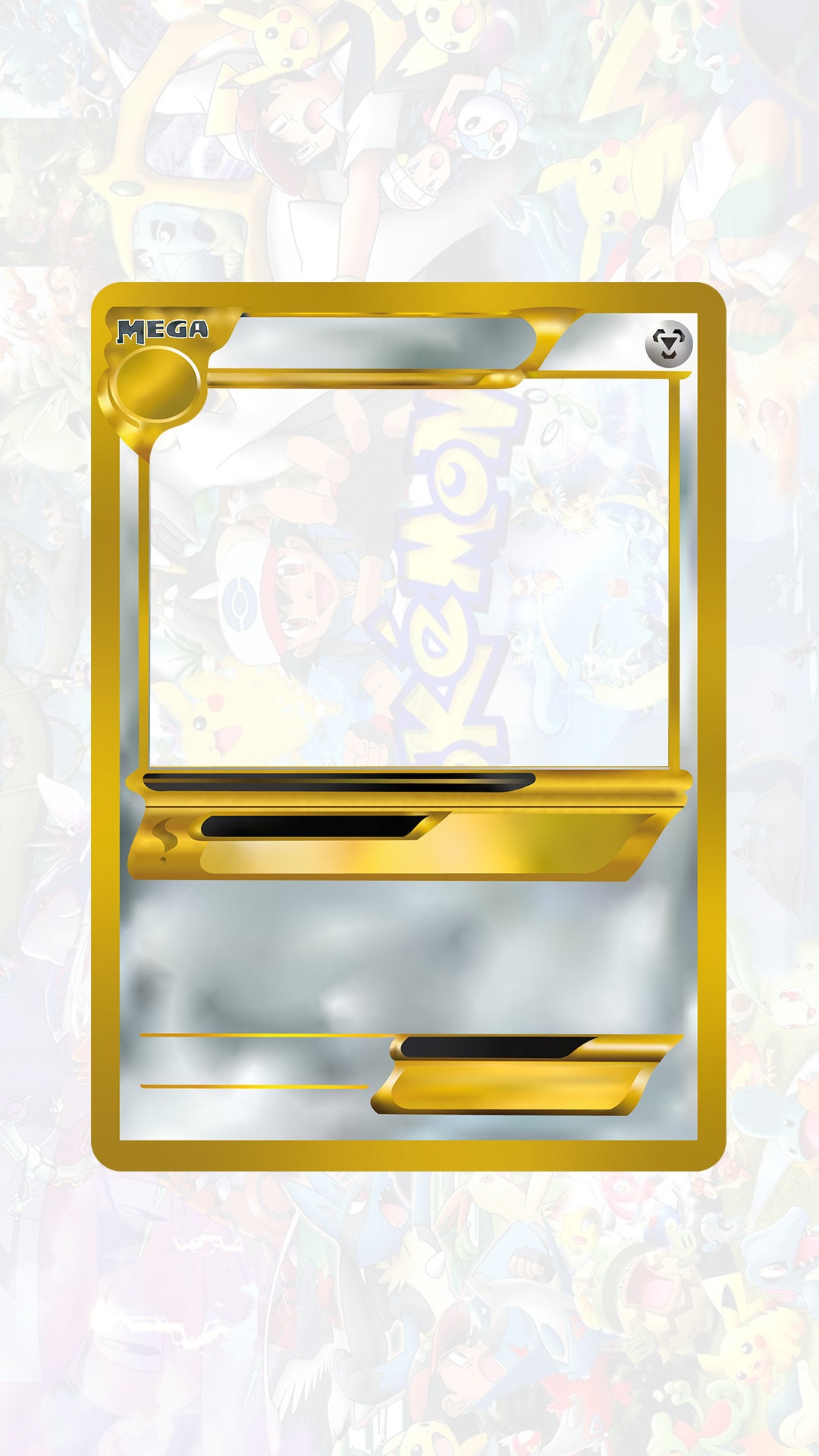 Custom Mega Pokemon Card SVG & PNG Craft Your Pokemon Universe - Etsy