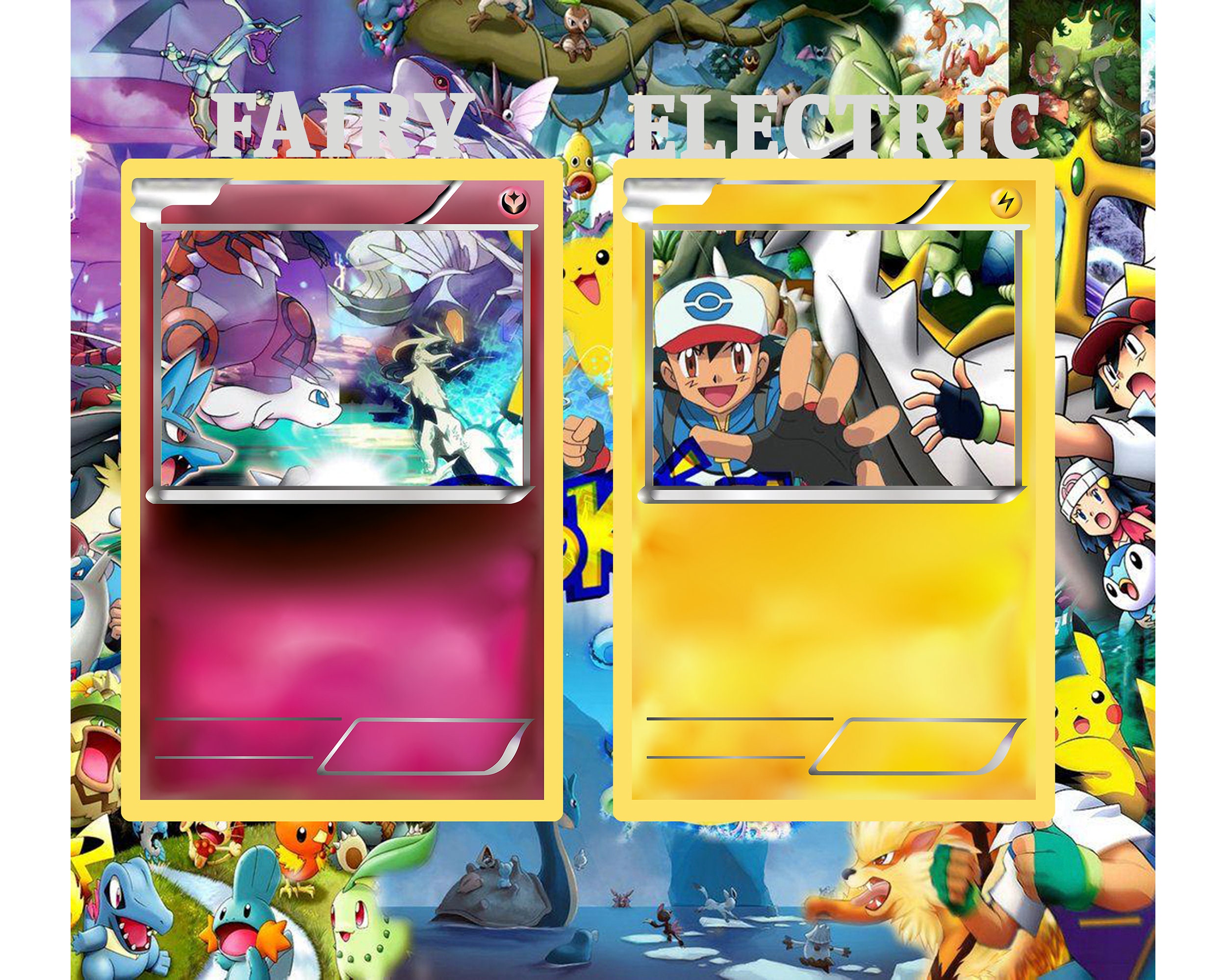 Create Your Pokemon Universe: High-res TCG Card Templates for Every ...
